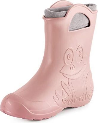 Ladeheid Bottes de Pluie en EVA Femme LA-CA-12 (Poudre Rose, 40/41 EU)
