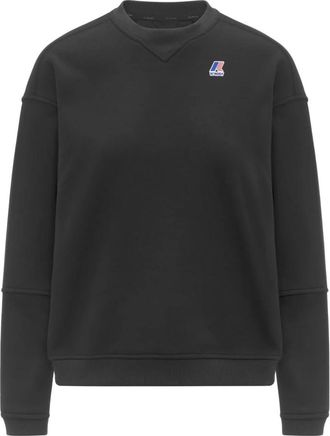 K-Way Femme, Sweatshirts et sweats &agrave; capuche, Noir, Taille: 42 FR Noella Brushed SweaT-shirt