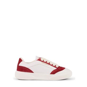 Casablanca Baskets en cuir et coton