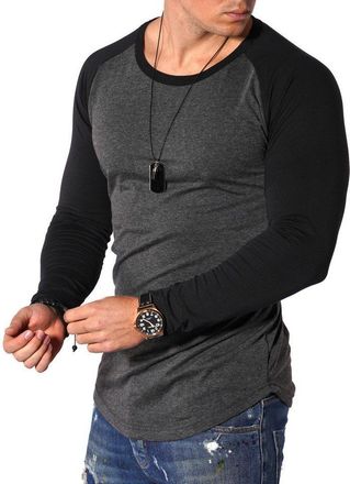 Behype. Langarmshirt RIO L/S im Oversize-Schnitt mit Raglan-Ärmeln