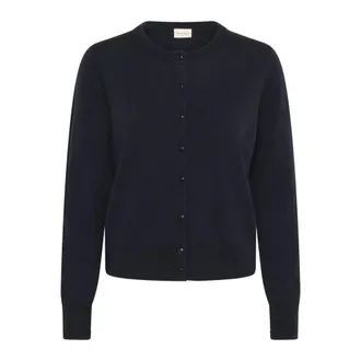 Part Two Dunkelblauer Strickpullover NoelaniPW - - Knitwear - Damen - Blau - M