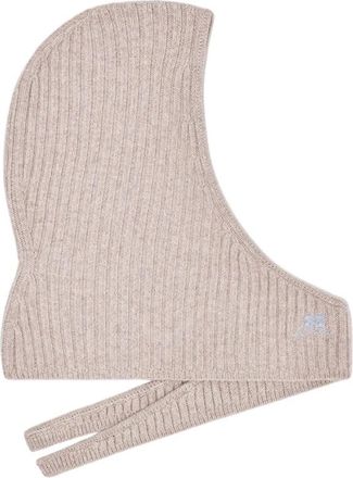 Ganni unisex, Accessoires, Beige, Taille: ONE Size Balaclava 6926