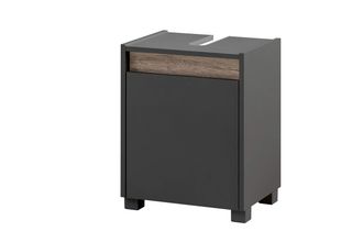 Schildmeyer Waschbeckenunterschrank 148462 Cosmo, 42 x 54,5 x 33 cm (BxHxT), anthrazit