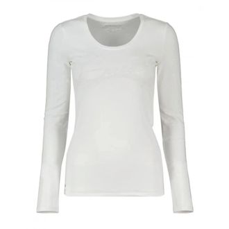 Guess Langarm-T-Shirt - - Tops - Damen - Wei&szlig; - S