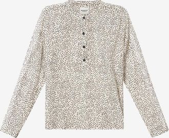 Isabel Marant Top Maria - Femme - &Eacute;cru Et Noir - Taille34 - Marant &Eacute;toile