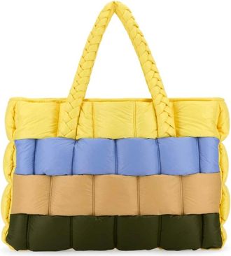 RAXXY Femme, Sacs, Multicolore, Taille: ONE Size Sac de shopping en tissu multicolore