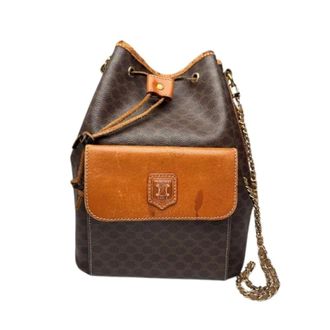 Celine Sac seau vintage Pre-owned - Femme - Pre-owned - Brun - Taille: ONE Size