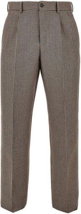 Emporio Armani Pantalone in tweed a quadri con pinces Man 46