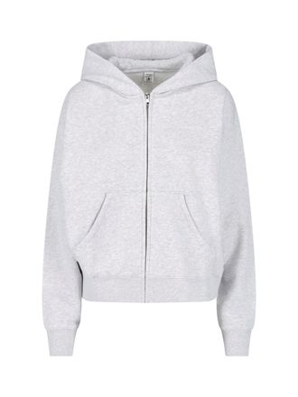 Sporty & Rich Logo Zip Hoodie