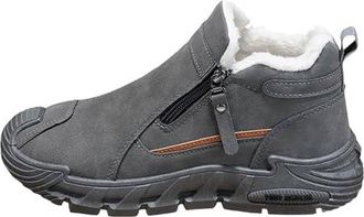 Generic Homme Chaussures dhiver Montantes Baskets Doublure en Peluche Polaire Chaude Chaussures de Randonn&eacute;e Semelle &Eacute;paisse Antid&eacute;rapante L&eacute;ger Sneakers Chau