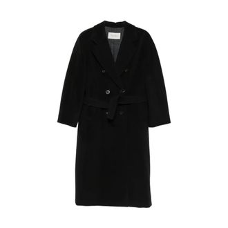 Max Mara Femme, Manteaux, Noir, Taille: 34 FR Madame Coat