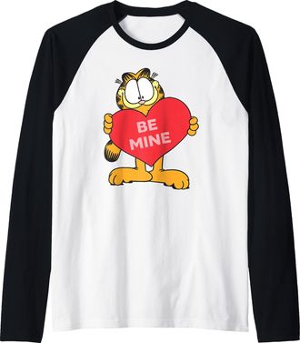 Garfield Valentines Day Be Mine Romantic Poster Raglan