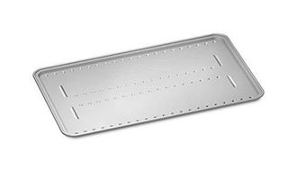 Weber Hitzeschild - Groß (39x 26cm), 4 Stück, aus Aluminium, passend Bratenrost - Groß (6564), ermöglicht indirektes Grillen, ideal für alle Grills - Silber