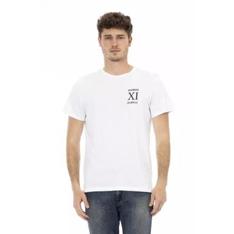 Dirk Bikkembergs Homme, Tops, Blanc, Taille: M T-Chemises