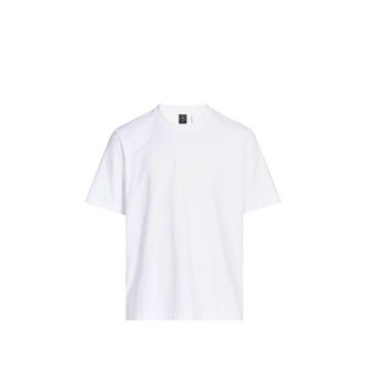 Moose Knuckles Elchknöchel - Baumwolllogo t -Shirt - Weiß