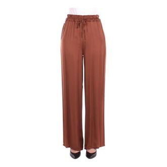 Manila Grace Damen, Hosen, Braun, MGr&ouml;&szlig;e