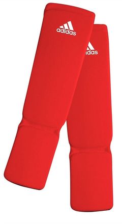 adidas Elastische Scheenbeschermers - Rood - M