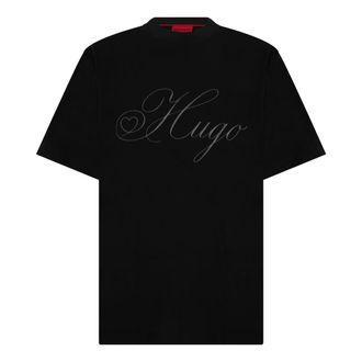 HUGO BOSS Homme, Tops, Noir, Taille: XS Dalent T-shirt