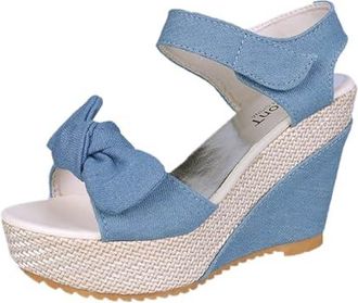 Generic Sandales chaudes pour demoiselles dhonneur pour femmes et adolescentes - Pantoufles pour Mary Jane à talons carrés en daim confortables pour invités d