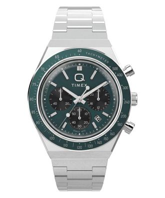 Timex Q Sport Silber Herren Armbanduhr TW2Y88500