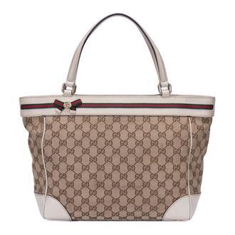 Gucci Crossbody Bags - Mayfair Tote - Gr. unisize - in Beige - f&uuml;r Damen