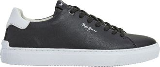 Pepe Jeans London Herren Camden Basic M Sneaker, Schwarz (Schwarz), 6