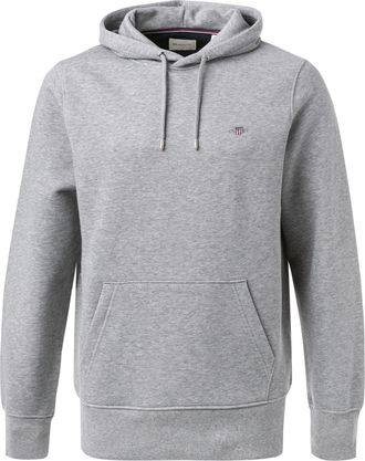 GANT Herren Hoodie grau unifarben