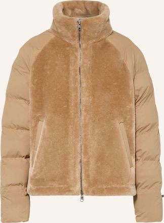 Cinque Cinque Jacke Citami Im Materialmix beige