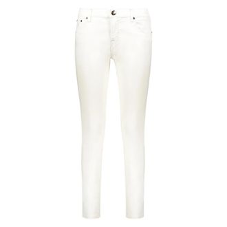 Moorer Skinny Jeans High Waist - - Jeans - Damen - Wei&szlig; - W30