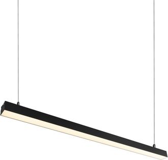 GreenIce Philips 2835 Lineare LED-Lampe, 120 cm, 40 W, 3233 lm, 3000 K, IP40, schwarzes Finish, [1916-NSLNL1200MM-P-WW] Greenice