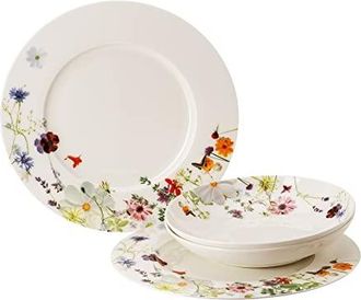 Rosenthal Brillance Grand Air Set 4-teilig - Fahne + Coup, Mehrfarbig