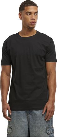 Build Your Brand Back Seam Tee, Black, 3XL