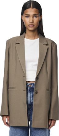 Pieces Pcneva Ls Loose Blazer Noos
