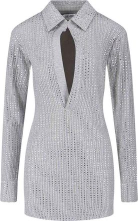 The Attico Robe Courte - Gris