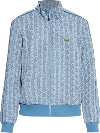 Lacoste Homme, Sweatshirts et sweats &agrave; capuche, Bleu, Taille: XL Veste de surv&ecirc;tement zipp&eacute;e jacquard Paris