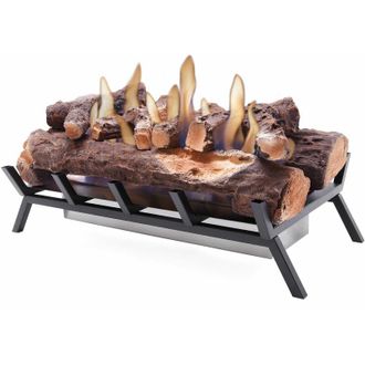 Purline Purline - 1,5-Liter-Stahlbrenner mit dekorativen Holzscheiten