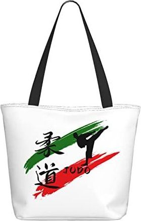 AOOEDM Judo Ladies Shopping Bag 13x11x7in.Le cadeau parfait pour la Saint-Valentin.Cest de la Saint-Valentin pour maman, fille, &eacute;pouse, etc