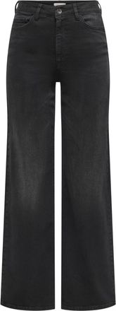 Jacqueline de Yong JdY Jdyfelina-Fina Hw Wide Blk Jeansdnm Noos