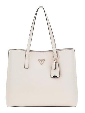 Guess Meridian Girlfriend Tote, Hand Bag Women, Ecru, Taille Unique