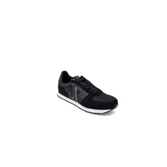 A|X Armani Exchange Homme, Chaussures, Noir, Taille: 36 EU Baskets en polyester noir