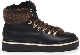 Baldinini Stiefelette aus Leder schwarz - - Shoes - Damen - Schwarzk - 38 EU
