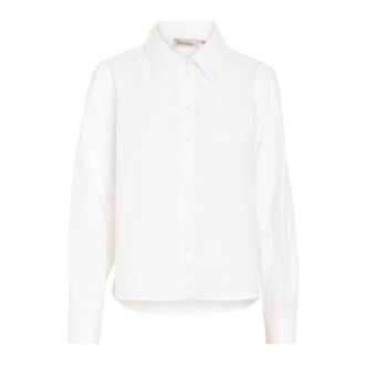 MY ESSENTIAL WARDROBE Boxy Hemdbluse Bright White - - Blouses & Shirts - Damen - Wei&szlig; - XS