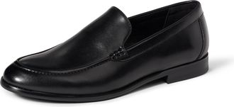 Amazon Essentials Herren Venezianische Halbschuhe, Schwarz Kunstleder, 41 EU