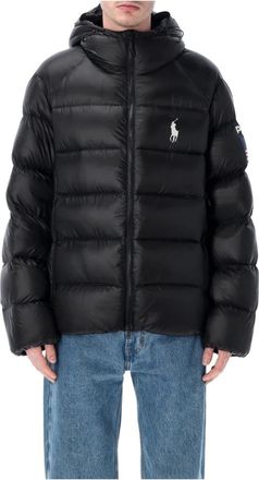 Polo Ralph Lauren Homme, Vestes, Noir, Taille: L Hawthorne Flag Down Jacket