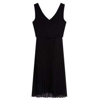 Ted Baker Larnahh 2-in-1 Falten-cami-kleid, Schwarz