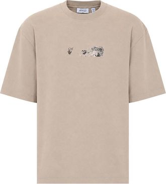 Off-white T-Shirt - Beige