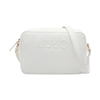 Liu Jo Femme, Sacs, Blanc, Taille: ONE Size Sac bandouli&egrave;re avec logo