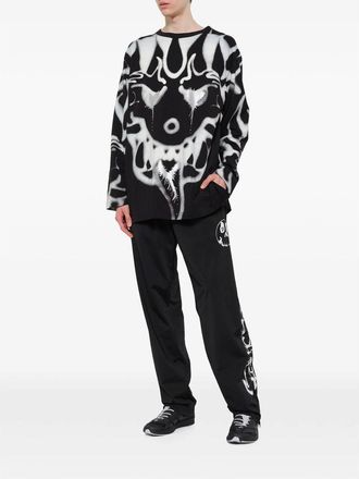 adidas Chito Graphic Recycled Tricot Joggers - Black