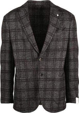 L.B.M. 1911 L.b.m. 1911, Homme, Vestes, Gris, Taille: XL Giacca Stondata
