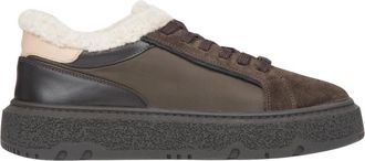 Estro & Luminara Veloursleder Winter-Sneaker - - Shoes - Damen - Braun - 38 EU